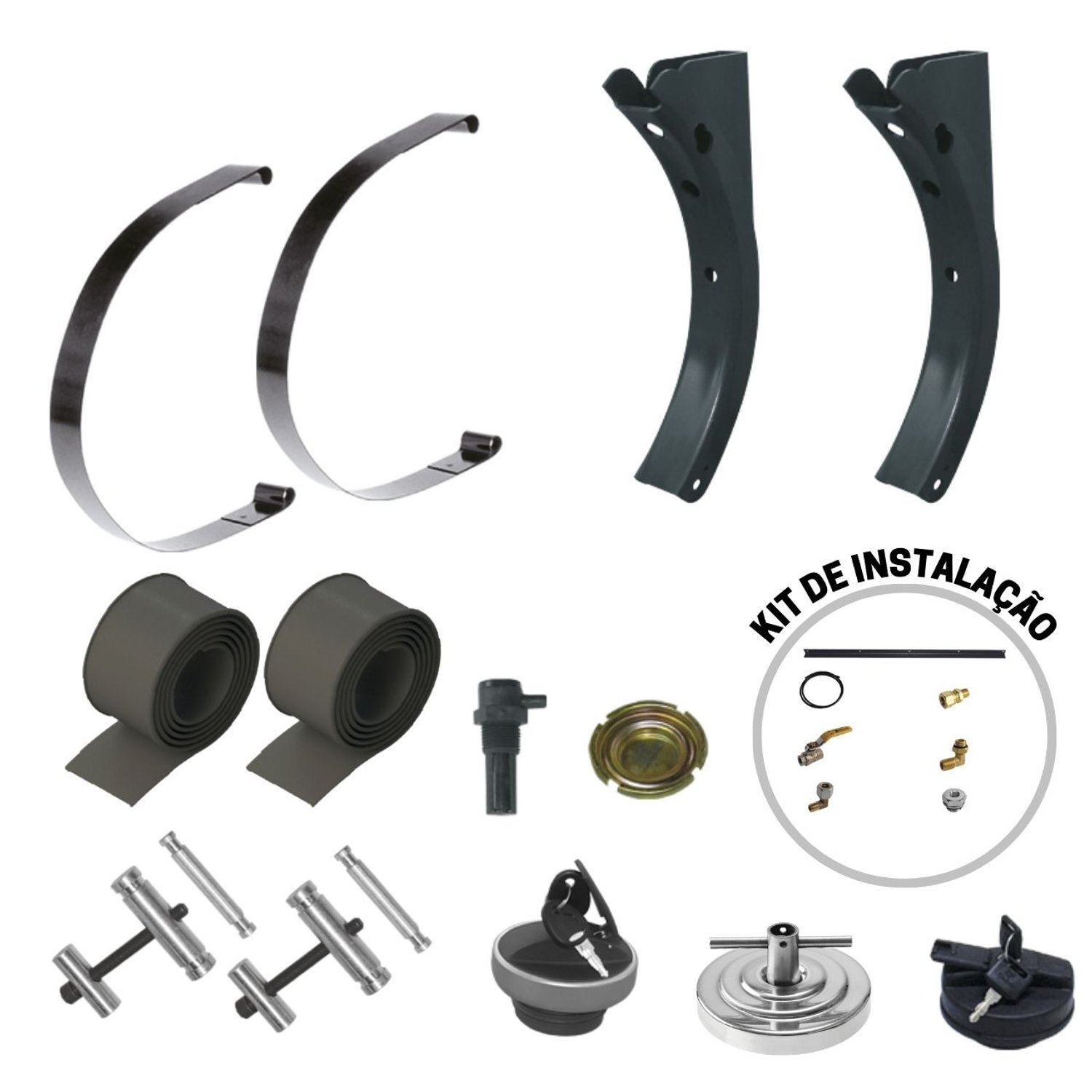 Kit para Tanque de Combustível Scania P G R Highline Streamline NTG | Campagnaro