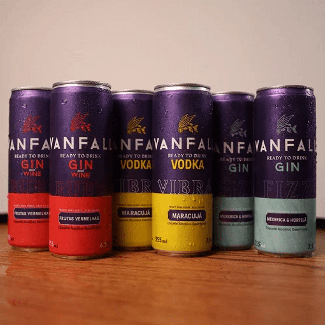Monte o seu Combo de Vanfall - 6 Unidades | Vanfall Destilaria