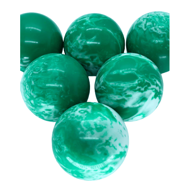 Jogo de bolas de bocha Mundial 107mm peso 920 a 950g . Caixa com 6 ...