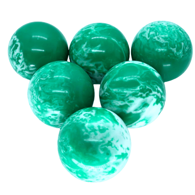 Jogo de bolas de bocha Mundial 107mm peso 920 a 950g . Caixa com 6 ...