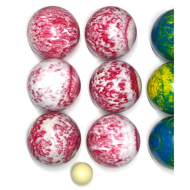 Jogo de bolas de bocha Sulamericana 1.150kg Com 12 bolas 2 bolim comum ...