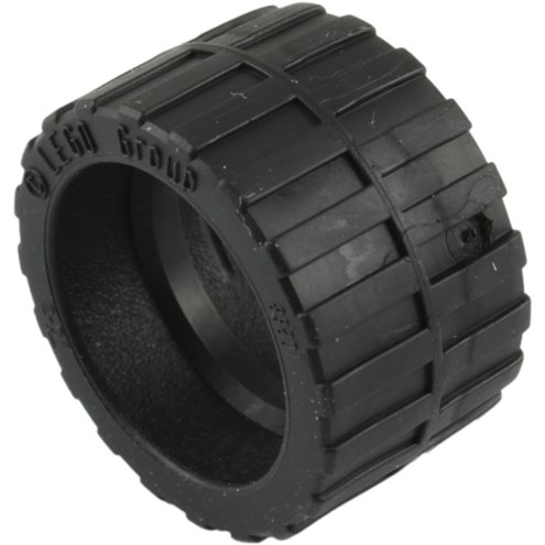 Lego Roda Aro com pneu 37x22mm ZR - Preto - PN 55978 / 56145 / CN ...
