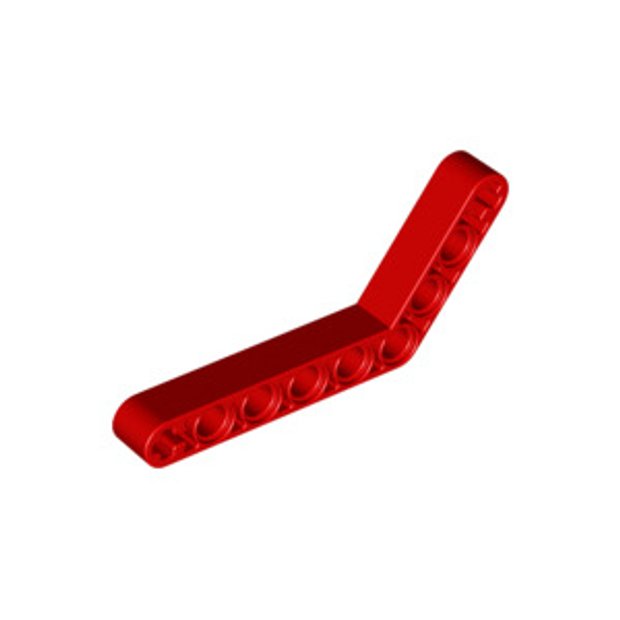 Lego Technic Viga 1x9 Angulada (6-4) - Vermelho - Pn 6629 / CN 662921 ...