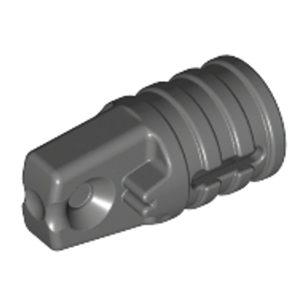LEGO conector com encaixe para dobradiça macho - Cinza escuro - PN ...