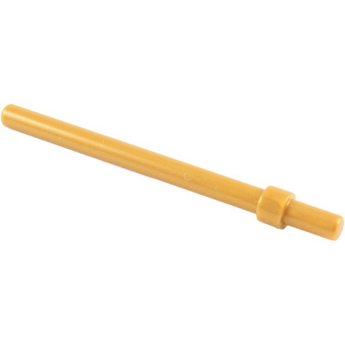 Lego - Barra 6 com stop - Dourado perolizado - Pn 18274 / 63965 / CN ...