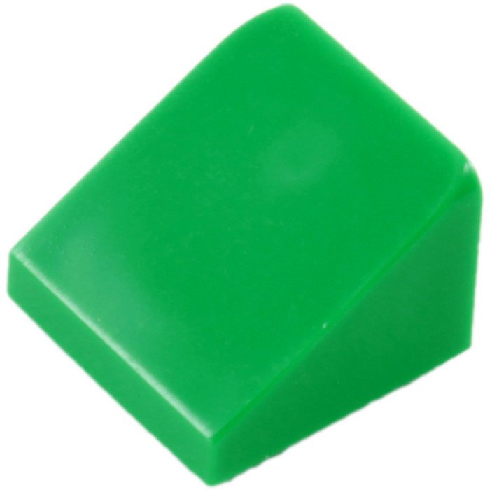 Lego Slope 1x1 - Verde - PN 54200 / 63290 / 50746 / 33847 / 18862 / CN ...