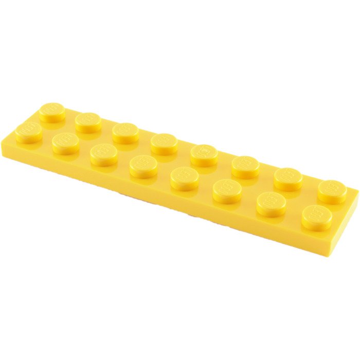 Lego Plate 2x8 - Amarelo - PN 3034 / CN 303424 | Techbricks