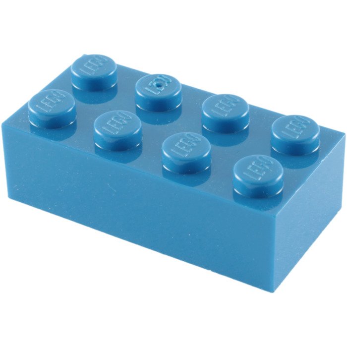 Lego Brick tijolo 2x4 - Azul - PN 3001 / CN 300173 / 300123 | Techbricks