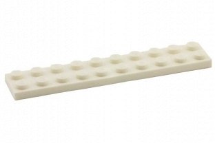 Lego Plate 2x10 - Branco - PN 3832 / CN 383201 | Techbricks