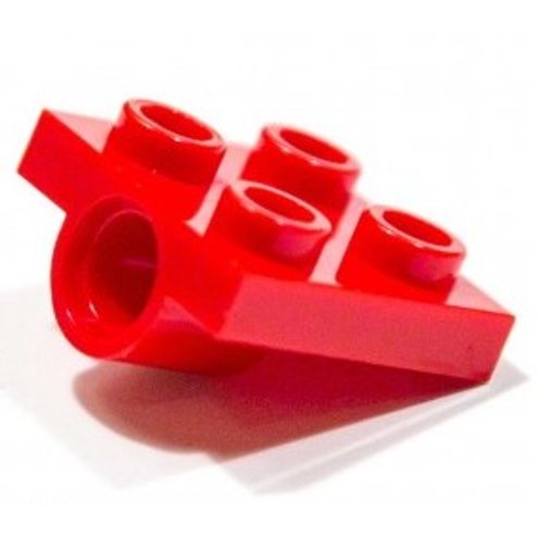 Lego Technic - Brick 2 Furos Pino 2x2 - Cinza Claro - Pn 2817 / CN ...