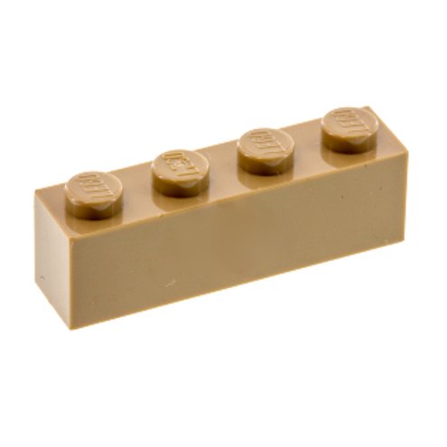 Lego Brick 1x4 - Marrom - PN 3010 / CN 4211225 | Techbricks