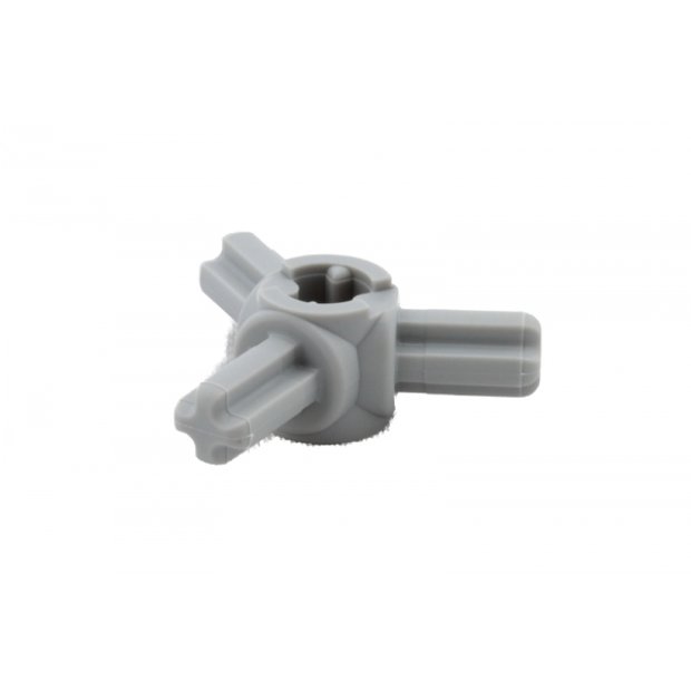 Lego Technic Conector c/ 3 Eixos hub - Cinza Claro- Pn 57585 / CN ...