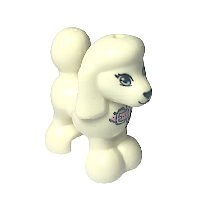 Lego Animais Cachorro Poodle - Branco - PN 11575 / 13038 / CN 6016997 ...