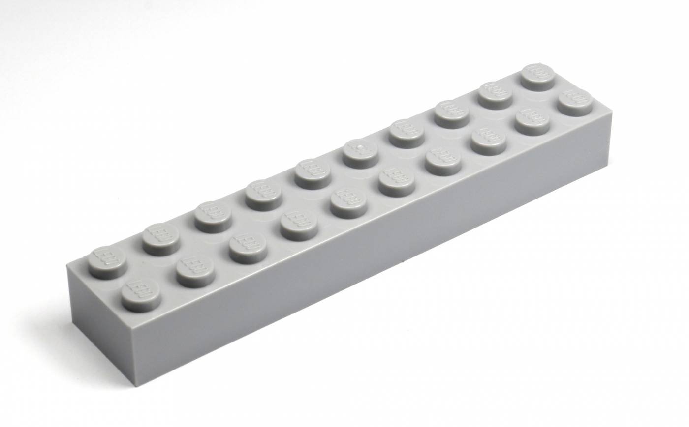 Lego Brick tijolo 2x10 - Cinza Claro - PN 3006 / 92538 / CN 4617862 ...