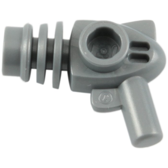 Lego Arma Pistola Laser para Minifig - Prata - PN 13608 / 87993 / CN ...