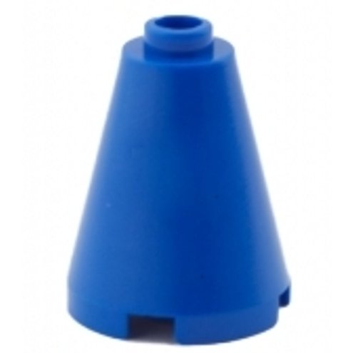 Lego Cone 1x1 - Transparente Vermelho - PN 15551 / 55525 / 59900 / CN ...