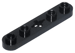 Lego Plate 1x5 Rotor 2 Lâminas - Preto - PN 32124 / CN 4114689 | Techbricks