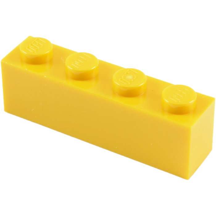 Lego Brick 1x4 - Amarelo - PN 3010 / CN 301024 | Techbricks