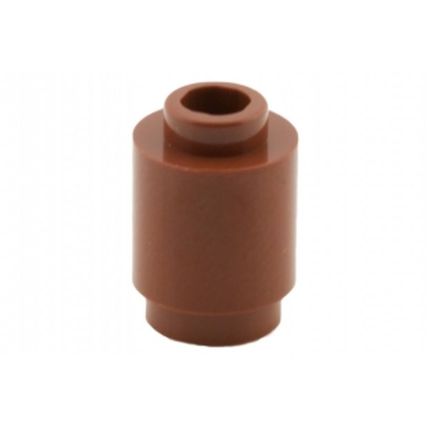 Lego Brick Redondo 1x1 - Marrom - PN 3062 / 18860 / 30068 / CN 4211183 ...