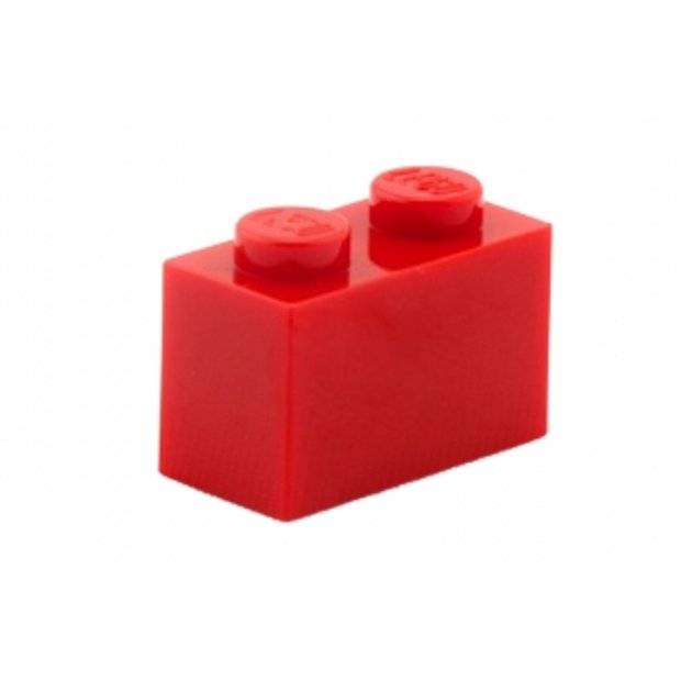 Lego Brick tijolo 1x2 - Vermelho - PN 3004 / CN 300421/ 4613961 | Techbricks