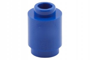 Lego Brick Redondo 1x1 - Azul - PN 3062 / 18860 / 30068 / CN 306223 ...
