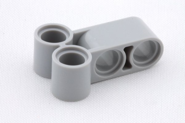 Lego Technic - Conector Pino Perpendicular duplo - Cinza Claro - Pn ...