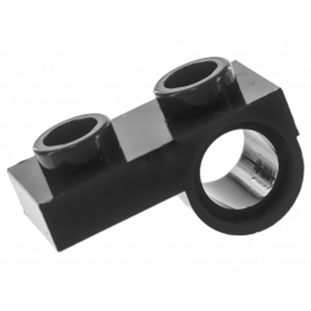 Lego Plate 2x1 c/ furo para pino em baixo - Preto - Pn 18677 / 28809 ...