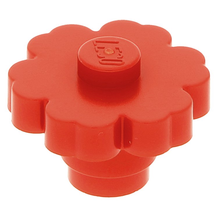 LEGO Flor 2x2 com Stud Fechado - Vermelho - PN 98262 / CN 6000020 ...