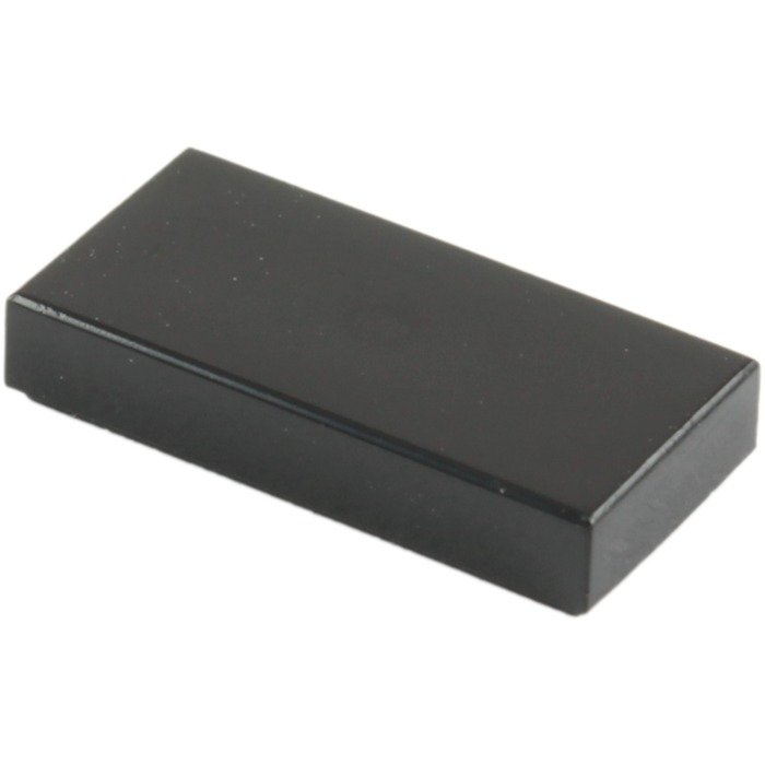 Lego Tile 1x2 - Preto - PN 3069 / CN 306926 | Techbricks