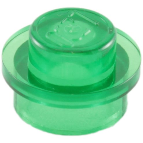 Lego Plate Redondo 1x1 - Laranja Neon transparente - Pn 4073 / 30057 ...