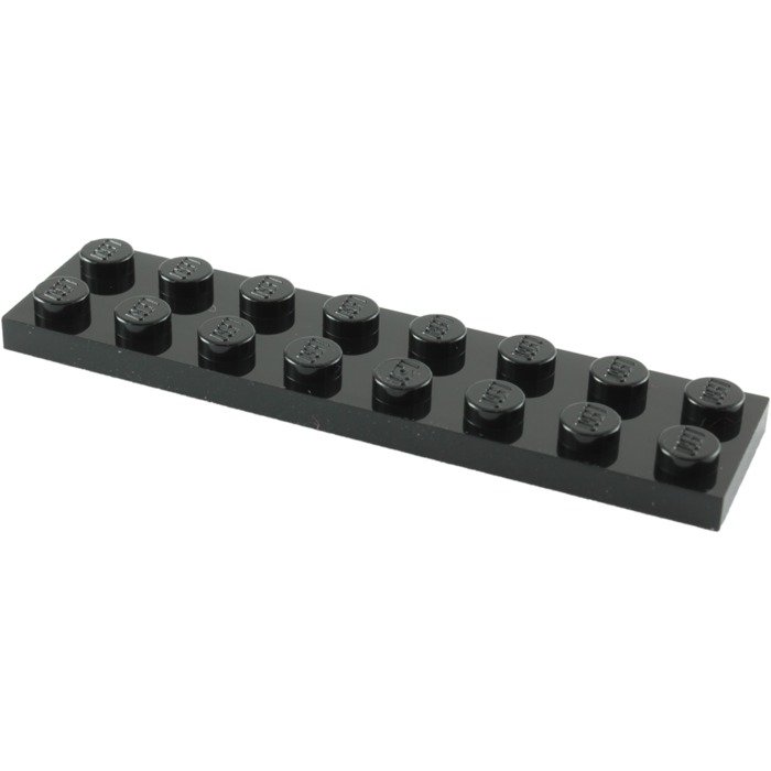 Lego Plate 2x8 - Preto - PN 3034 / CN 303426 | Techbricks