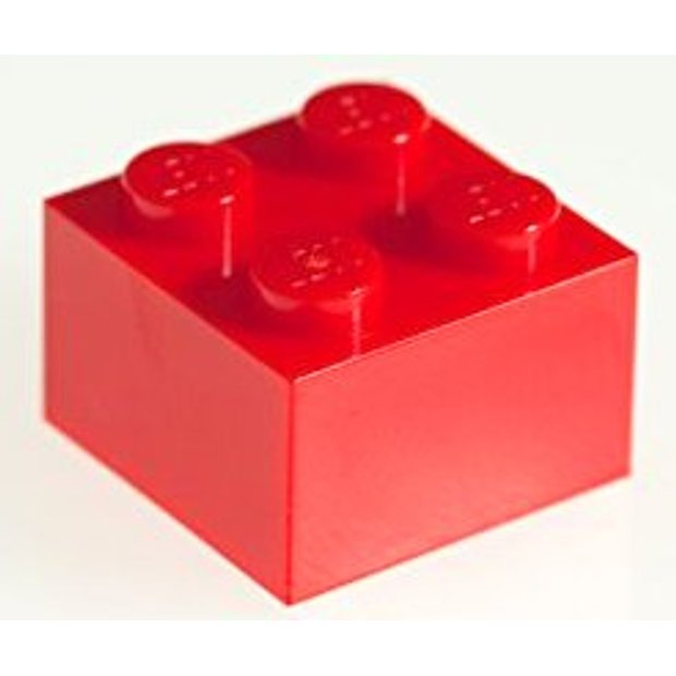 Lego Brick tijolo 2x2 - Vermelho - PN 3003 / CN 300371 / 300321 / 4103590 | Techbricks