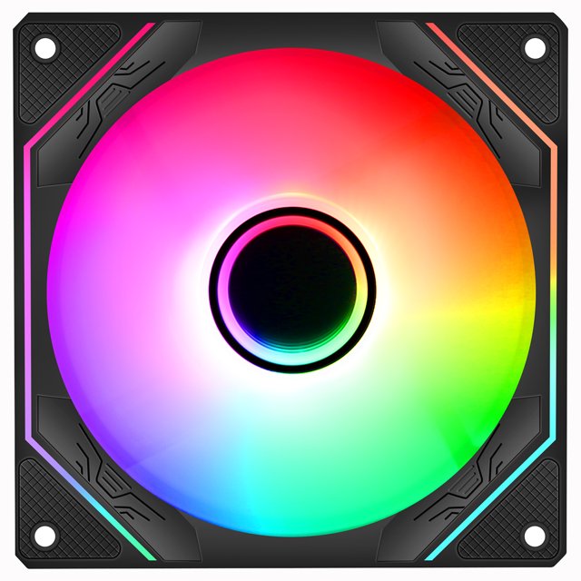 Kit 6 Cooler Fan Infinity Argb com Controlador - Preto | StudioPC