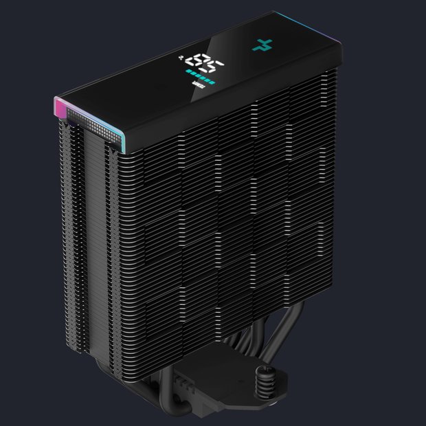 Cpu Cooler DeepCool AK400 Digital ARGB Display 120mm - Preto | StudioPC