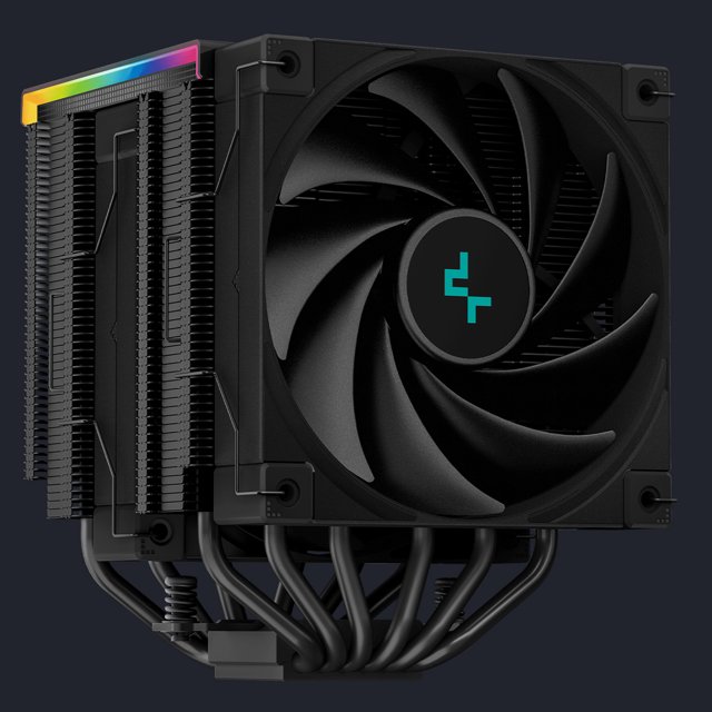 Cpu Cooler DeepCool AK620 Digital ARGB Display Dual Fan 120mm - Preto ...
