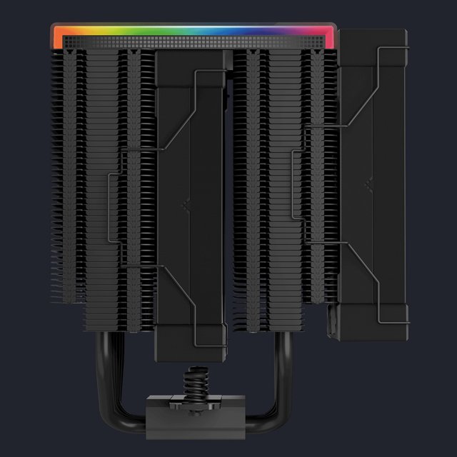 Cpu Cooler DeepCool AK620 Digital ARGB Display Dual Fan 120mm - Preto ...