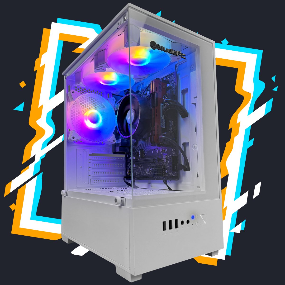 Pc Gamer Ward WH / AMD Ryzen 5 8500G / 16GB DDR5 / SSD 500GB | StudioPC