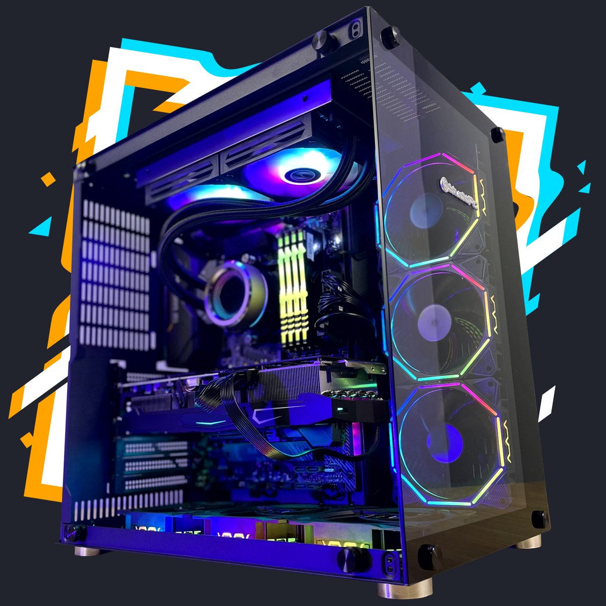 Pc Gamer Ares / AMD Ryzen 5 5600 / 16GB DDR4 / GeForce RTX 5060 8GB ...