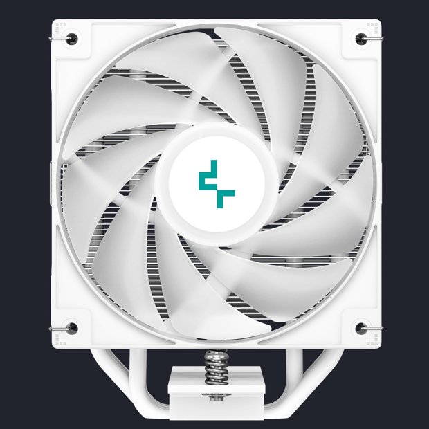 Cpu Cooler DeepCool AG400 WH ARGB 120mm - Branco | StudioPC