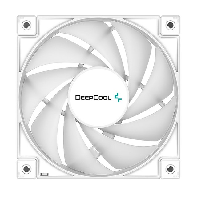 Kit 3 Cooler Fan ARGB DeepCool FC120 120MM - Branco | StudioPC