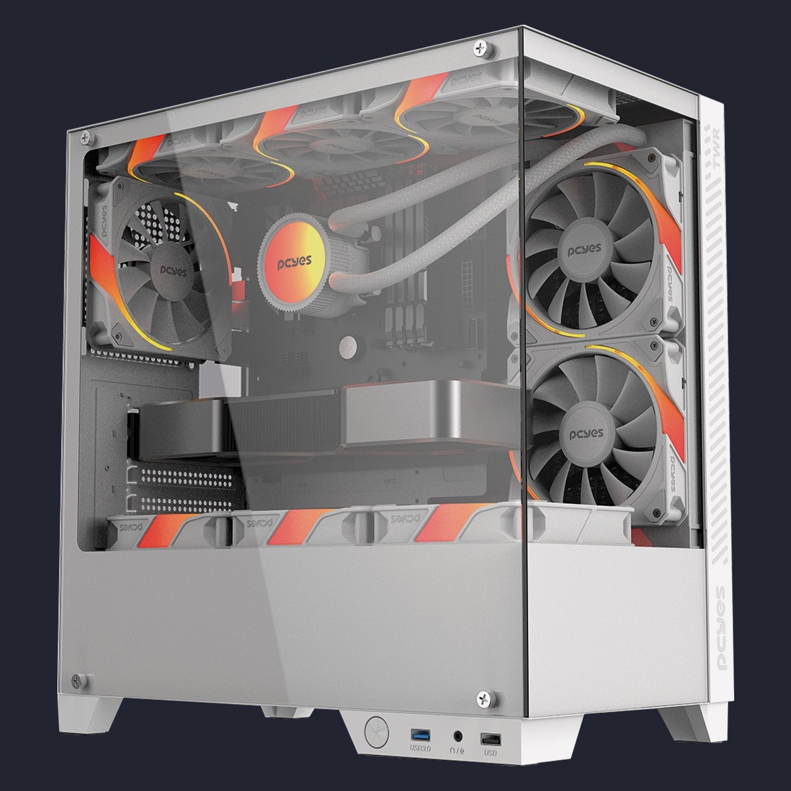 Gabinete Gamer Aquario barato você encontra aqui na StudioPc | StudioPC