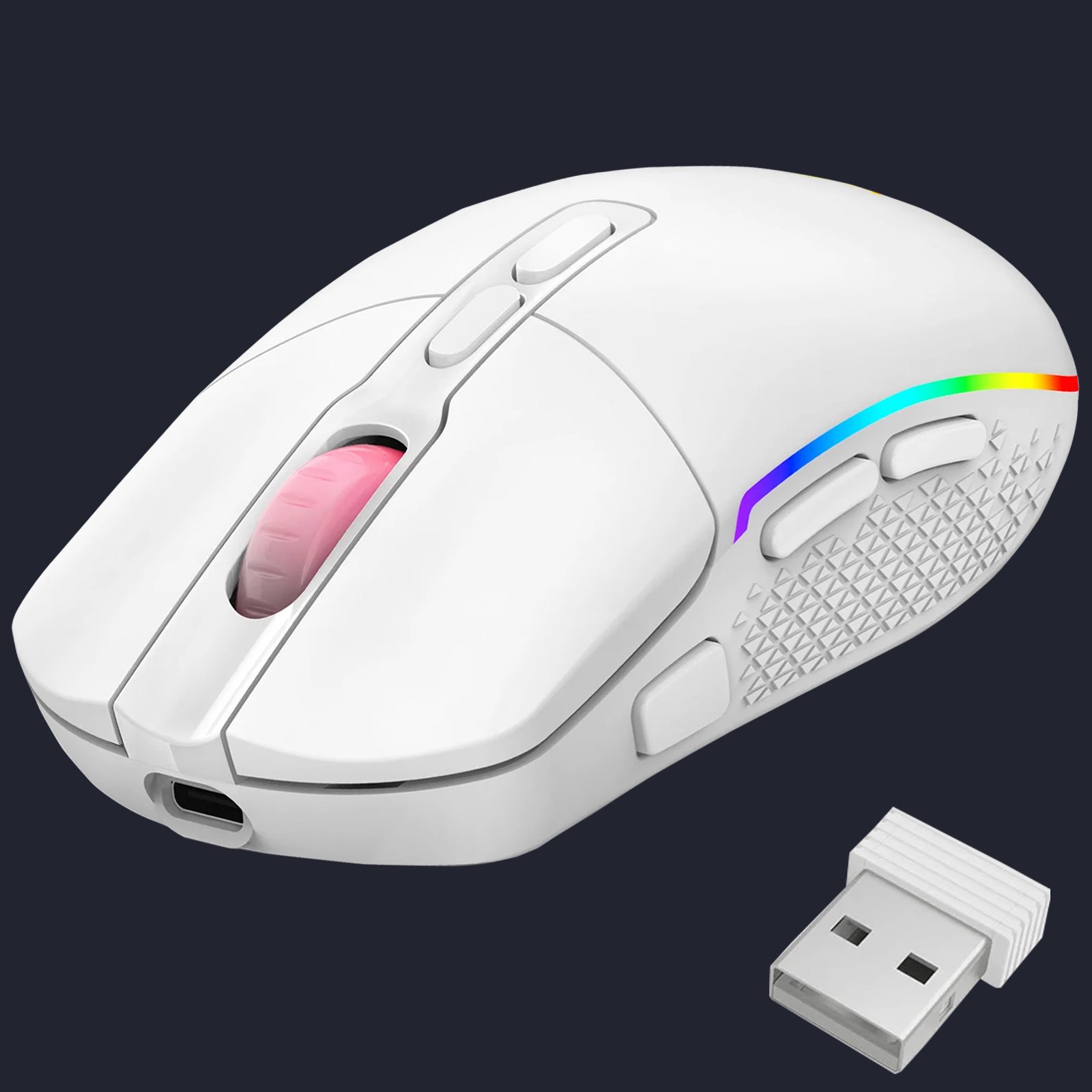 Mouse Gamer Redragon Invader Pro S/Fio - 10000 DPI - Wireless - 8 ...