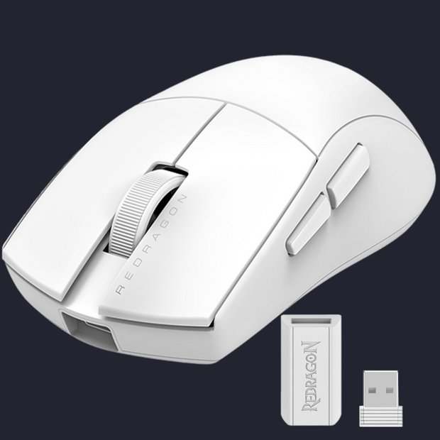 Mouse Gamer Redragon King Pro S/Fio - 26000 DPI - Wireless - 7 Botões ...