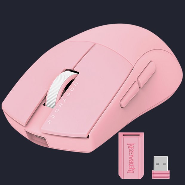 Mouse Gamer Redragon King Pro S/Fio - 26000 DPI - Wireless - 7 Botões ...