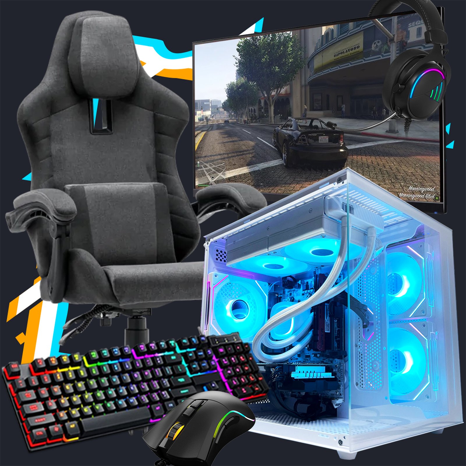 Pc Gamer Master WH Completo / Intel i5 12400F / 16GB DDR4 / GeForce RTX ...