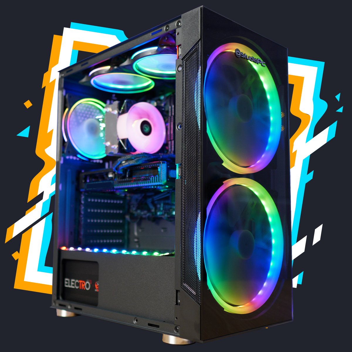 Pc Gamer Eclipse / Intel I7 14700F / 16GB DDR4 / Radeon RX 6600 8GB ...