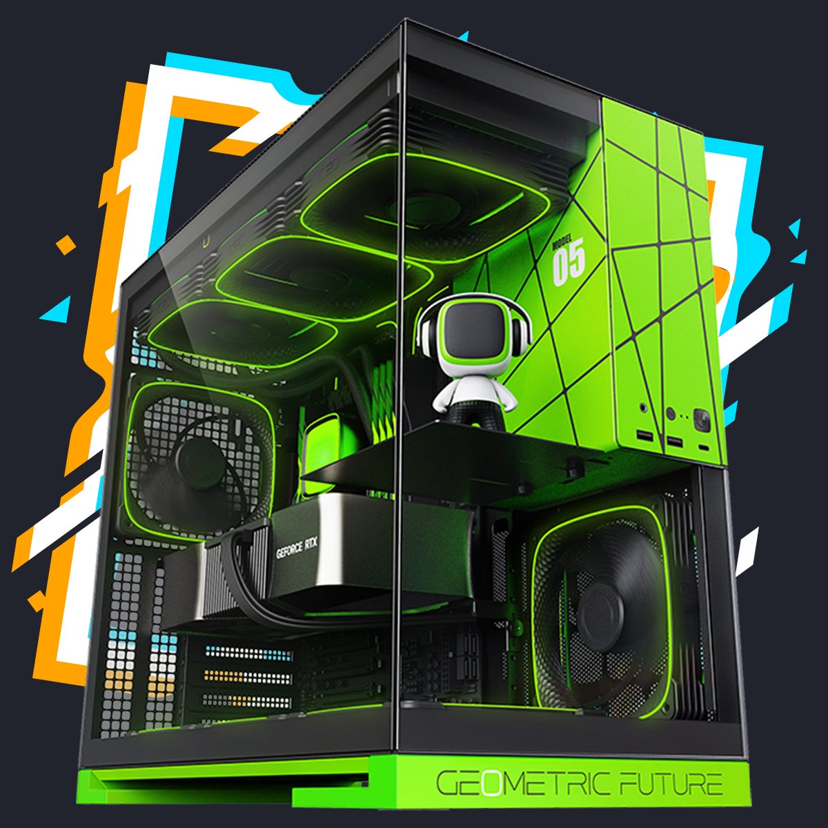 Pc Gamer Warlock / AMD Ryzen 5 5600 / 16GB DDR4 / GeForce RTX 5060 8GB ...