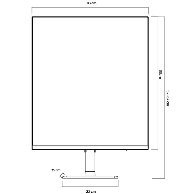 Monitor Profissional Elements 2030 XTI Pro 28" 2K IPS, 60HZ, 5MS ...