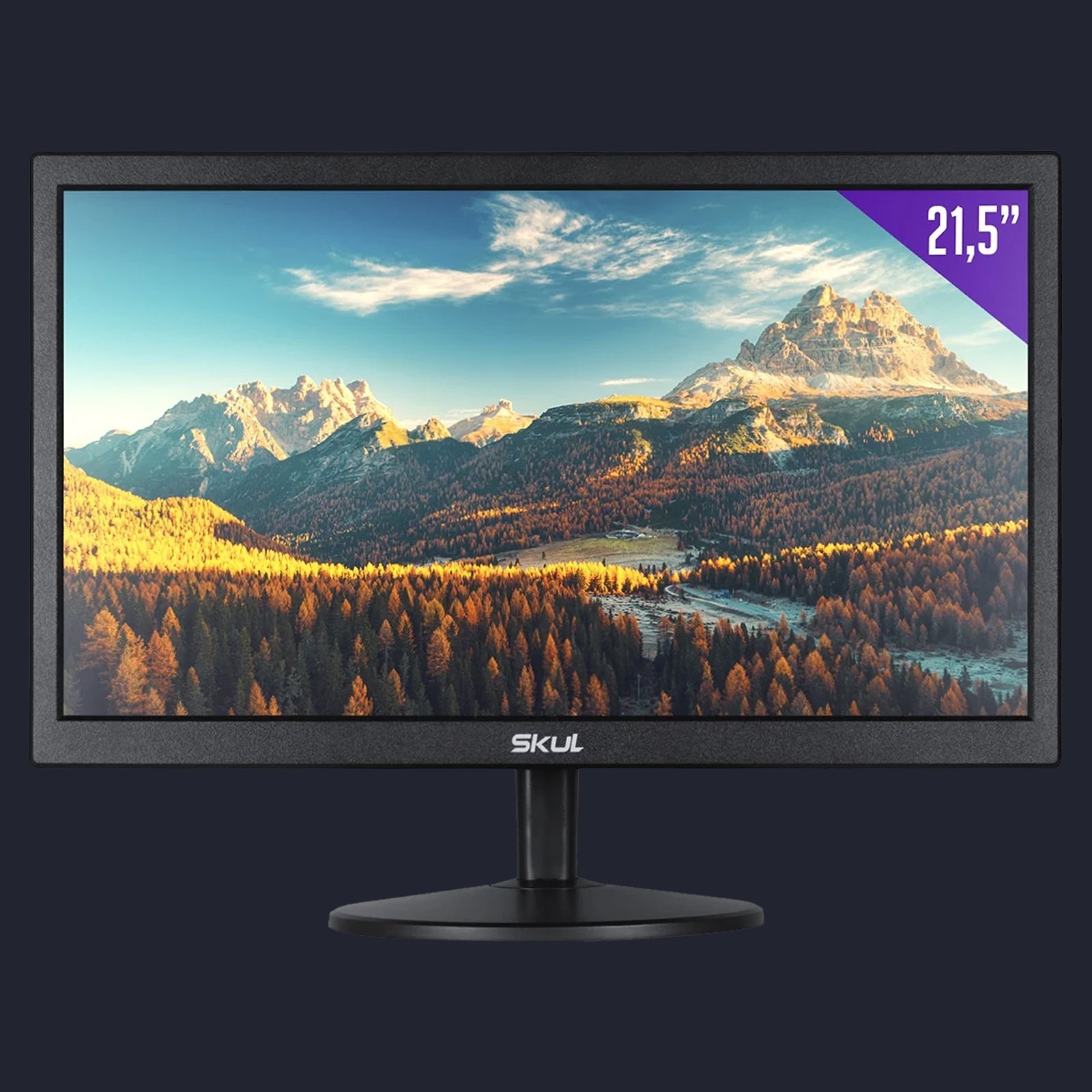 Monitor 22 LED , 75Hz, HDMI e VGA, VESA (PROMOCIONAL) | StudioPC