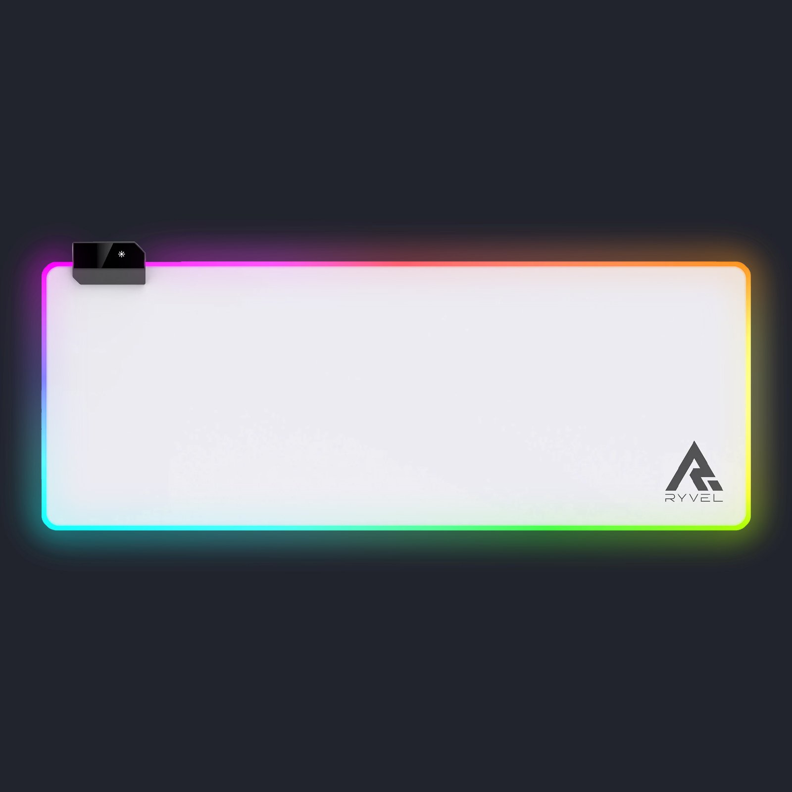 Mousepad RGB White RGB 800x300mm - Branco | StudioPC